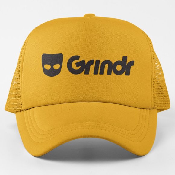 Accessories | New Grindr Foam Trucker Mesh Snapback Hat Golden Yellow ...